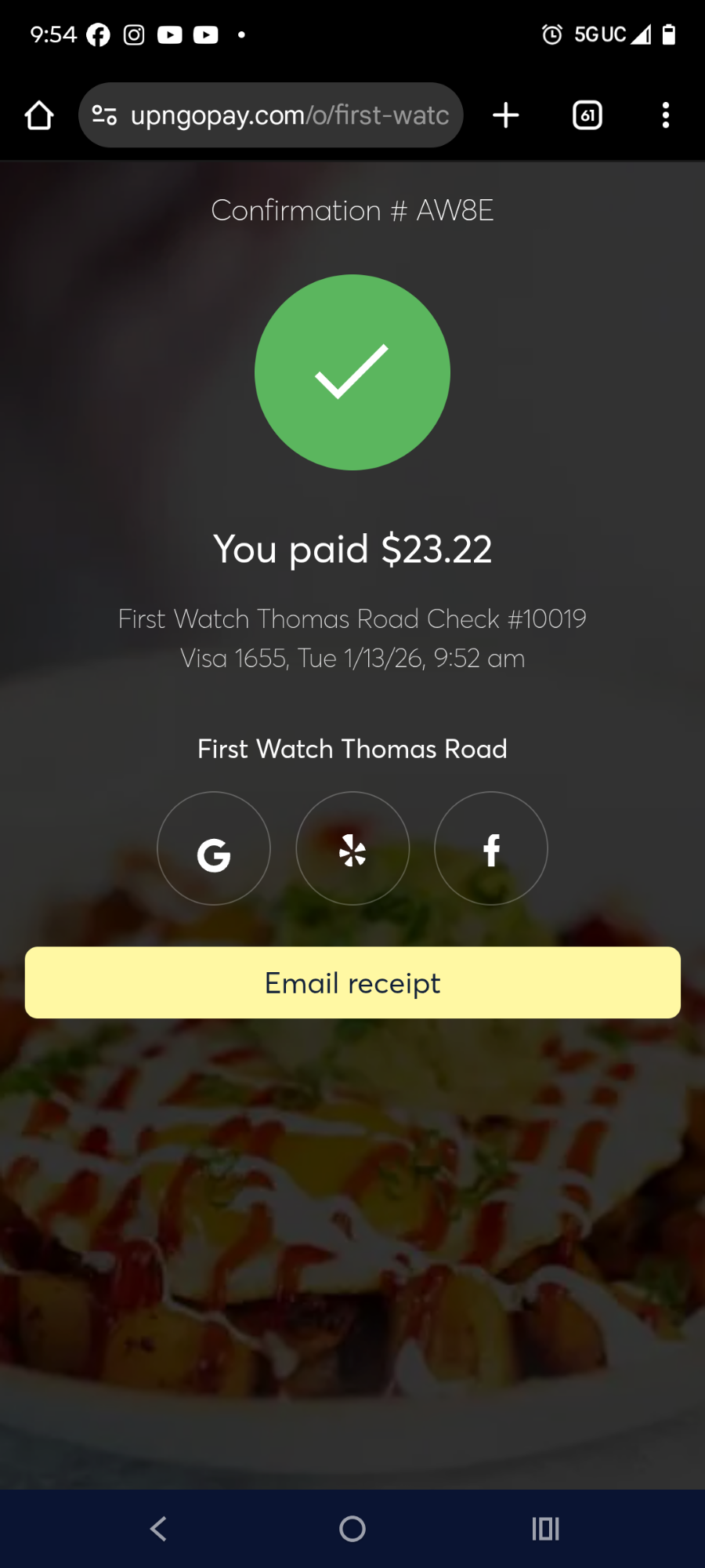 back for seconds at first watch | One with Clay, Image and Text